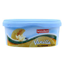 Lyons Maid Ice Cream Vanilla 1L